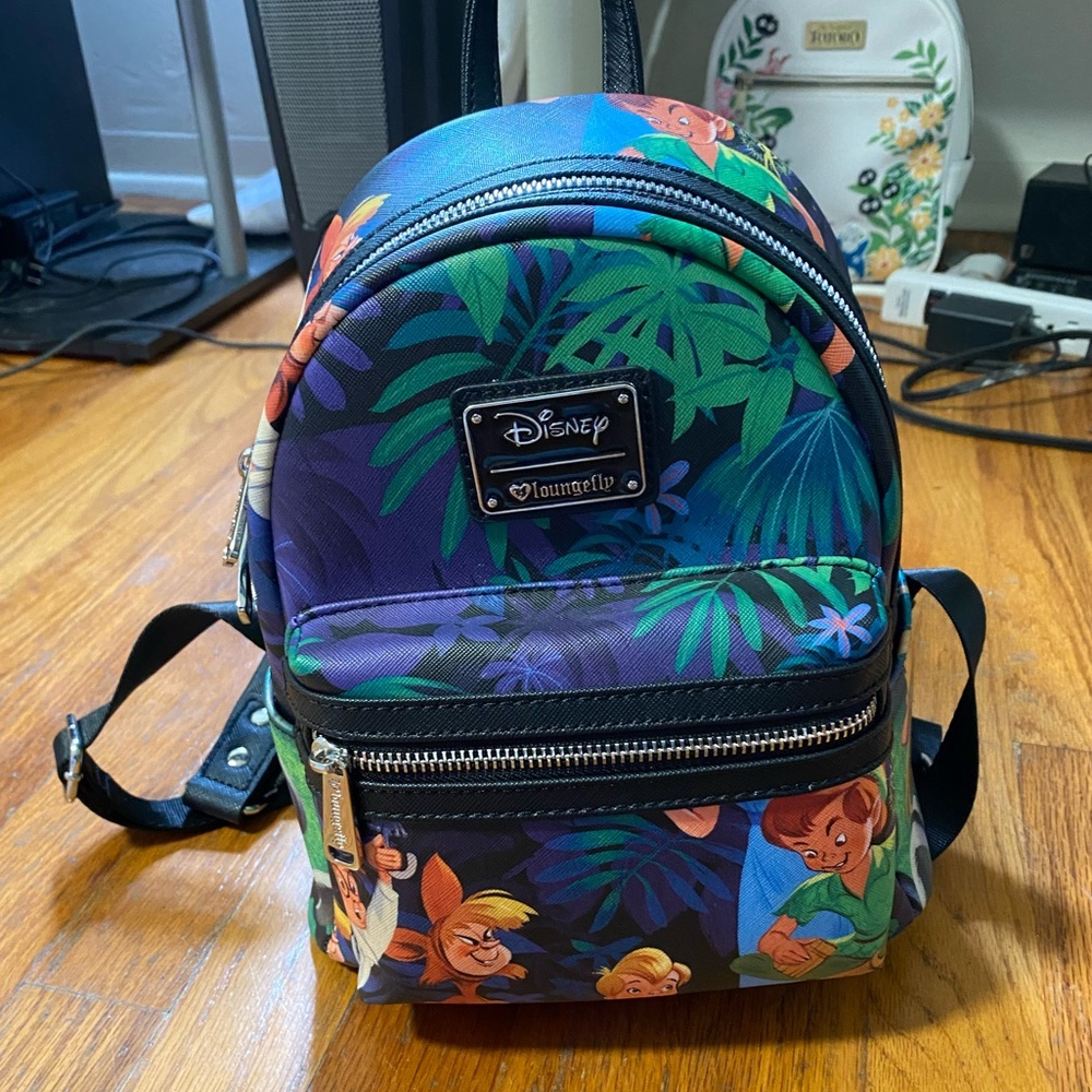 Loungefly Og Heart Peter Pan Mini Backpack - Gem